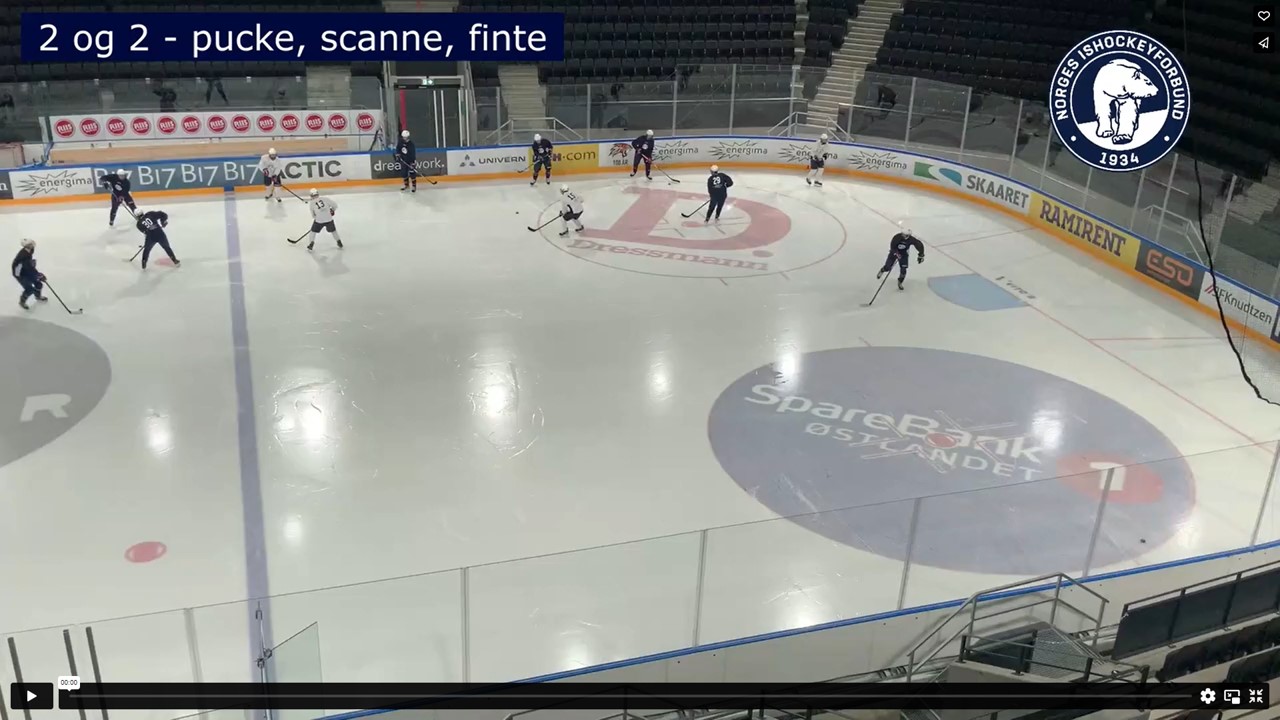 2 og 2 - pucke, scanne, finte