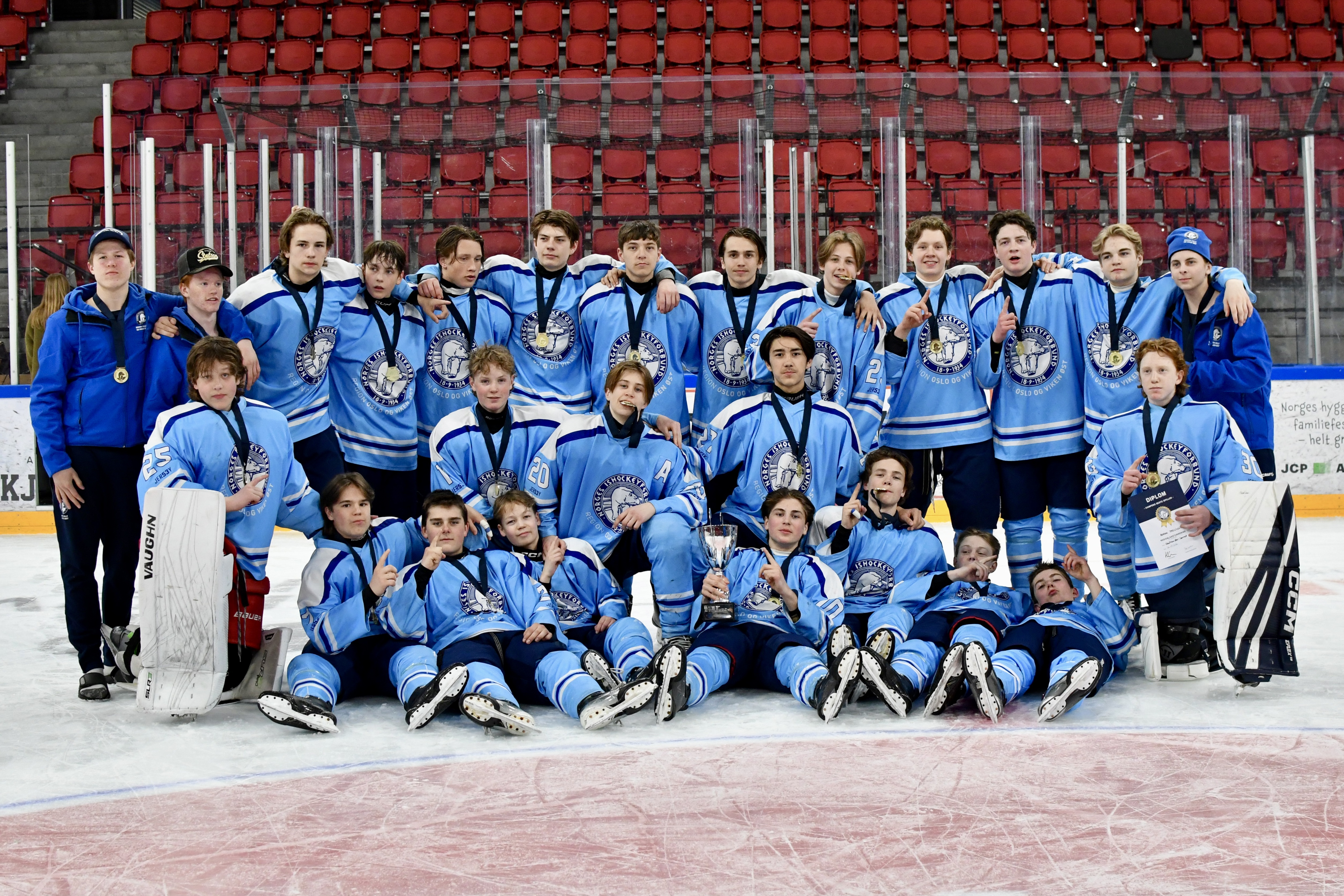 Region Oslo/Viken Øst vant årets regionlagsturnering for U15